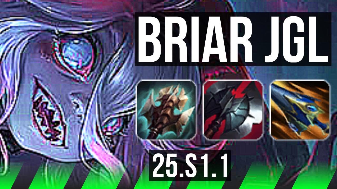 BRIAR vs TEEMO (JGL) | Rank 3 Briar | NA Grandmaster | 25.S1.1 - YouTube