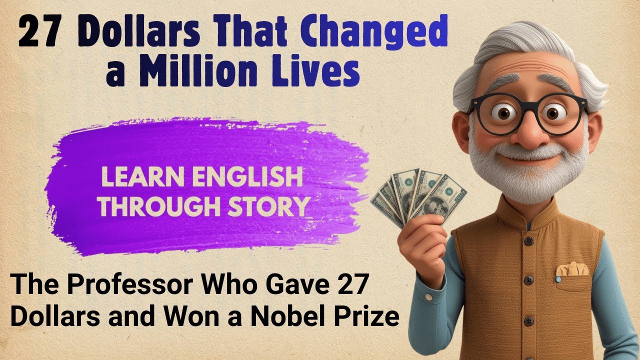 Learn English Through Stories | 27 Dollars That Changed a Million Lives ...