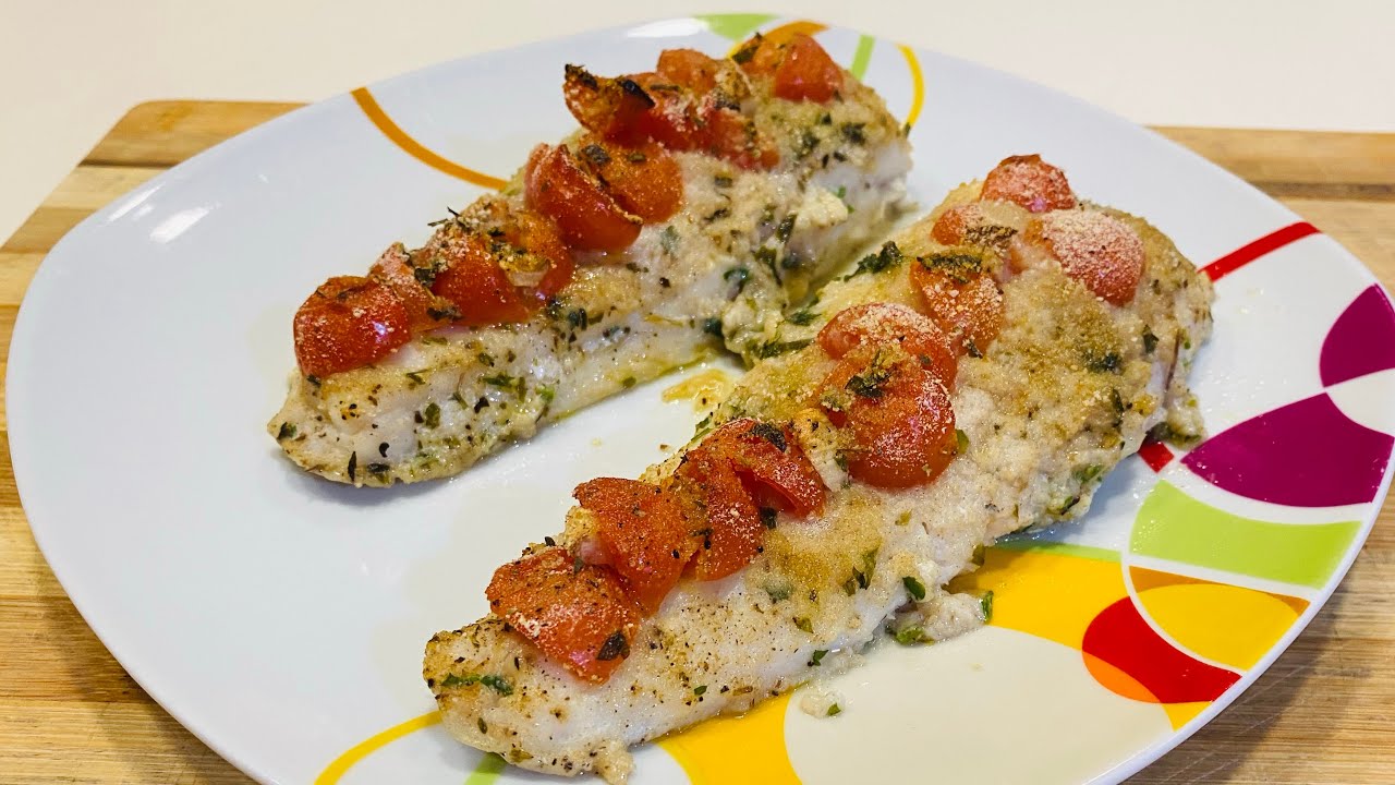 Filetti di merluzzo con pomodorini al forno, un piatto light molto ...