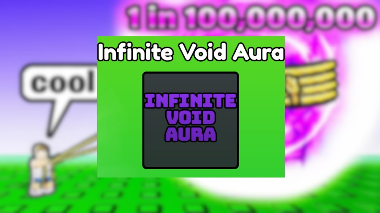 How to find the Infinite Void Aura! - Roblox - Find the Auras! - YouTube