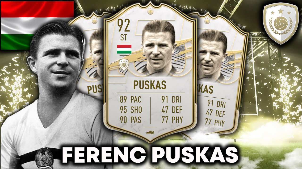 92 ICON FERENC PUSKAS PLAYER REVIEW!! THE BEST GOALSCORER OF ALL TIME ...