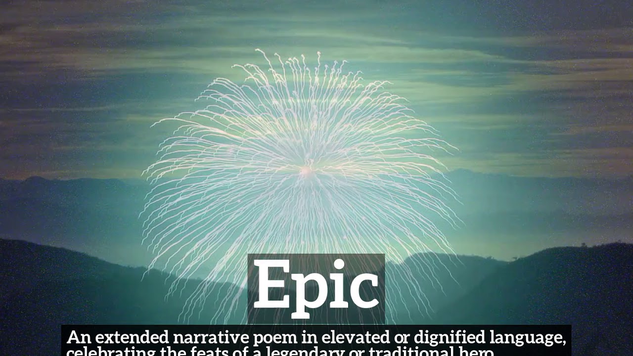 How to Say Epic in English? | How Does Epic Look? | What is Epic? - YouTube
