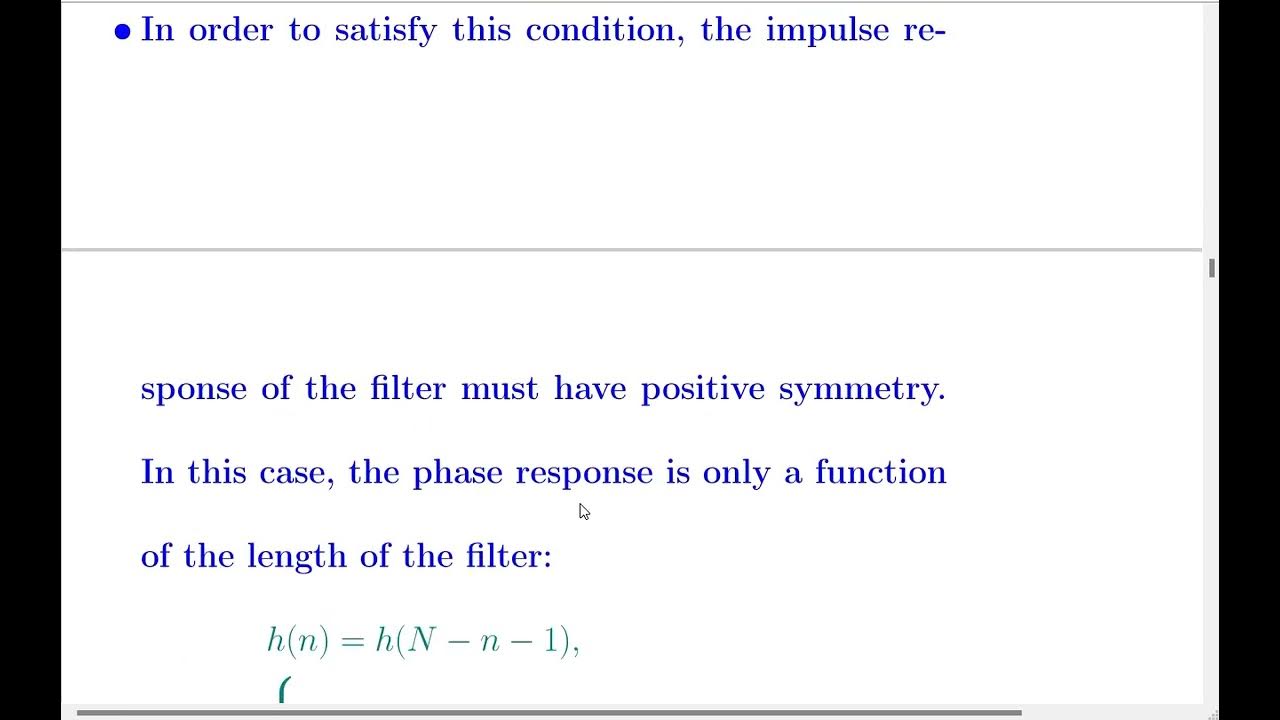 Digital Signal Processing Using Python: Chapter 6: Part1 - YouTube