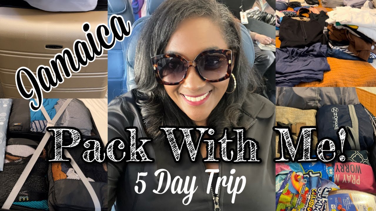 PACK WITH ME| 5 DAYS IN JAMAICA| TRAVEL FAVORITES| PACKING MOTIVATION ...