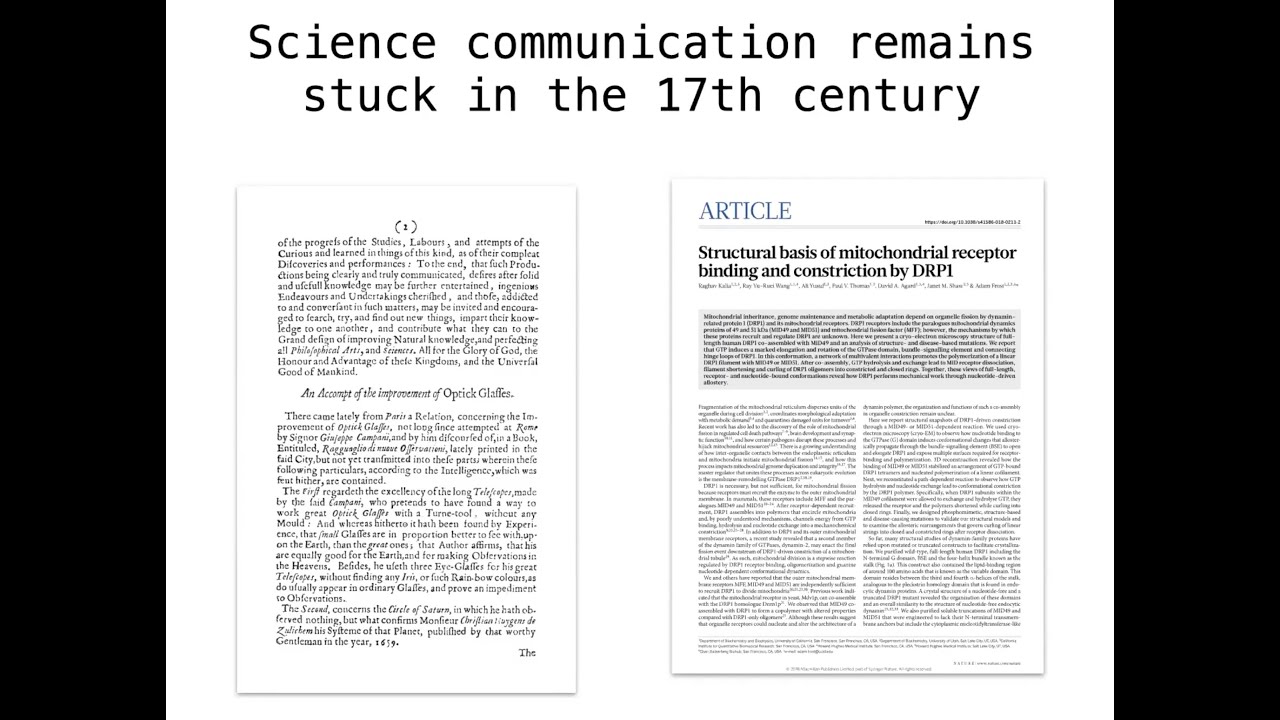 Plenary: Michael Eisen, Making open science work at the intersection ...