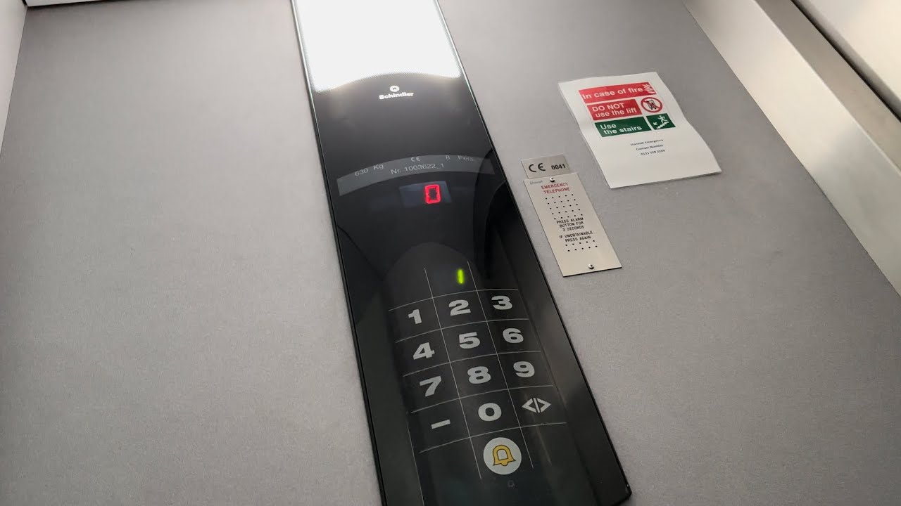 Rare & Epic Schindler Smart 001 Traction Lift - YouTube