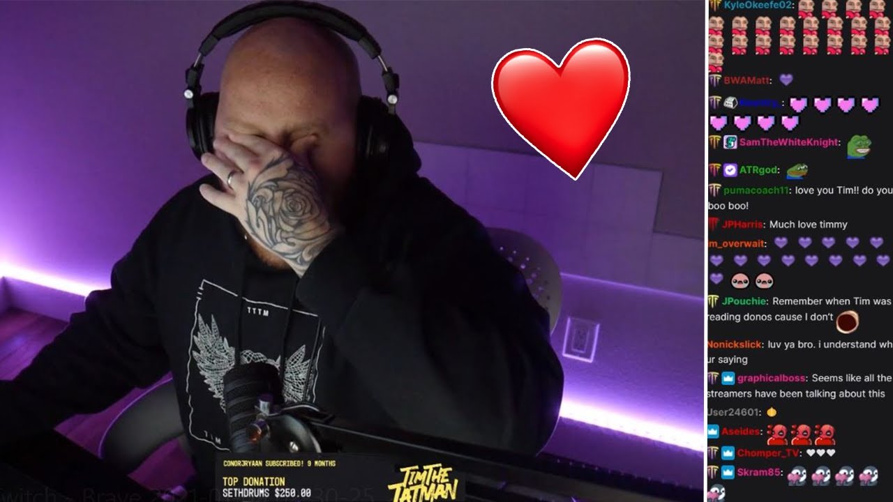 Timthetatman Gets Emotional Talking about What Matters in Life - YouTube