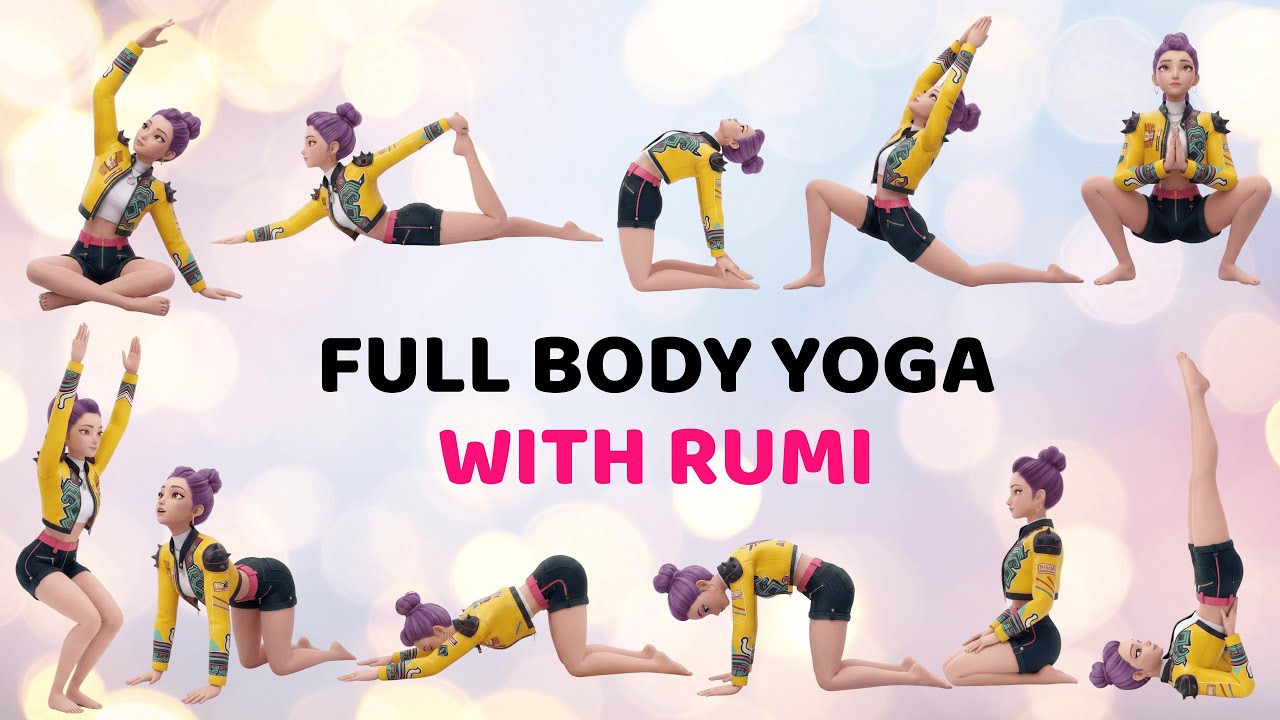Full Body Yoga with Rumi | Kpop Demon Hunters | Yoga for Children - YouTube