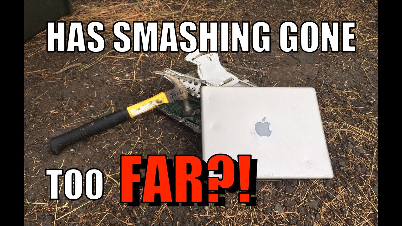 Bored Smashing - MacBook?! - YouTube