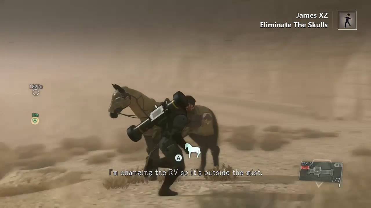 Metal Gear Solid 5 / How To Obtain Mist Parasites - YouTube