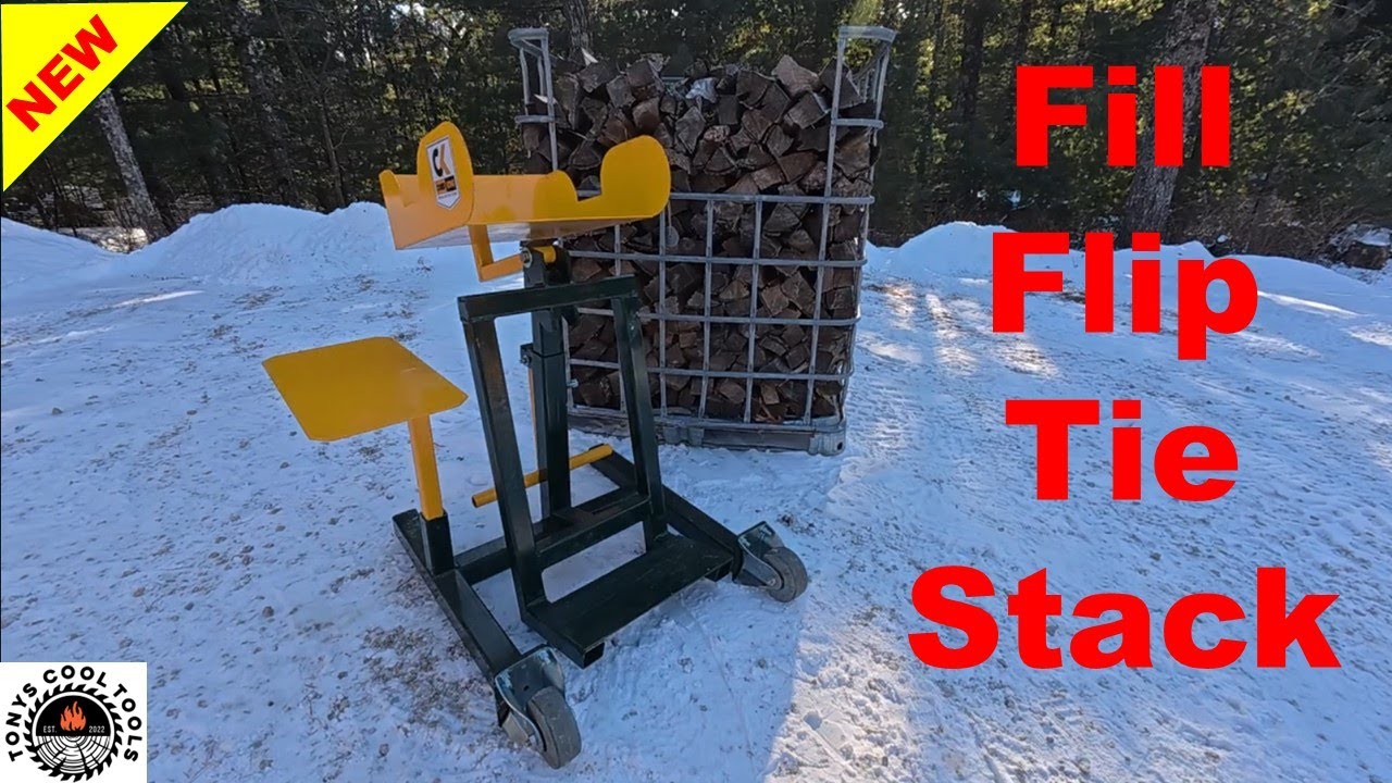 Multi-Functional Ergo Firewood Bagging System -146 #CordKing#ErgoBagger ...