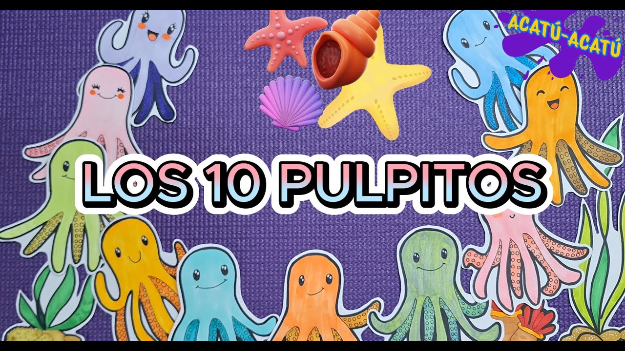 Los Pulpitos - Contemos hasta 10 - Infantil - YouTube