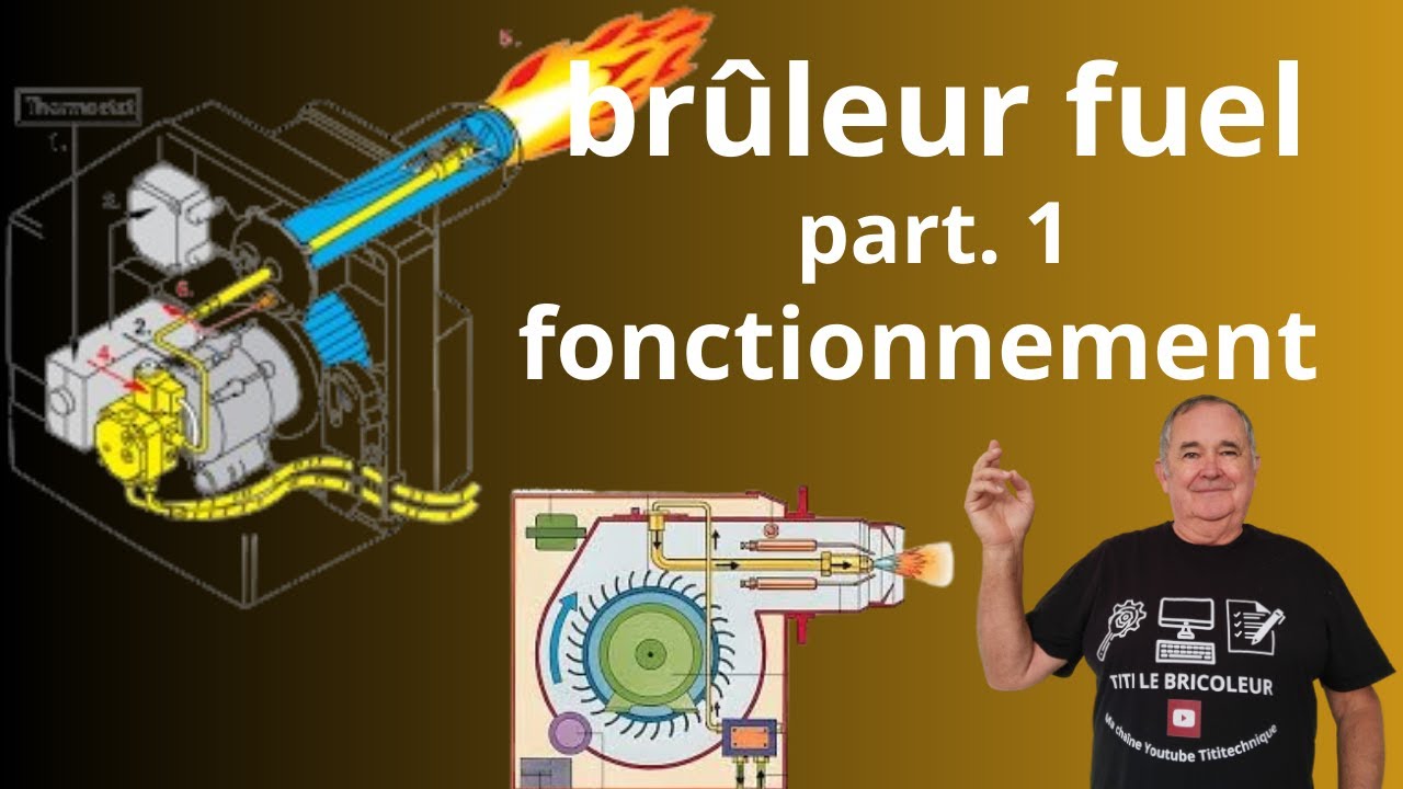Bruleur fuel fonctionnement part. 1 - YouTube