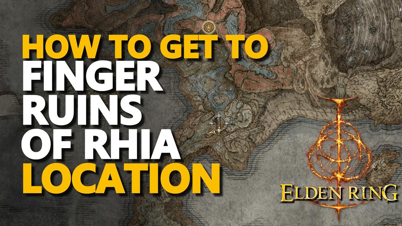 How to get to Finger Ruins of Rhia Location Elden Ring - YouTube