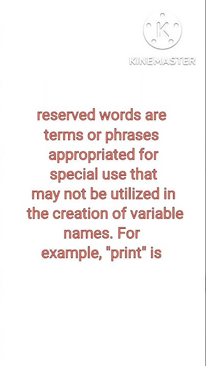 What Are Reserved Keywords In C || Reserved Keywords In C - YouTube