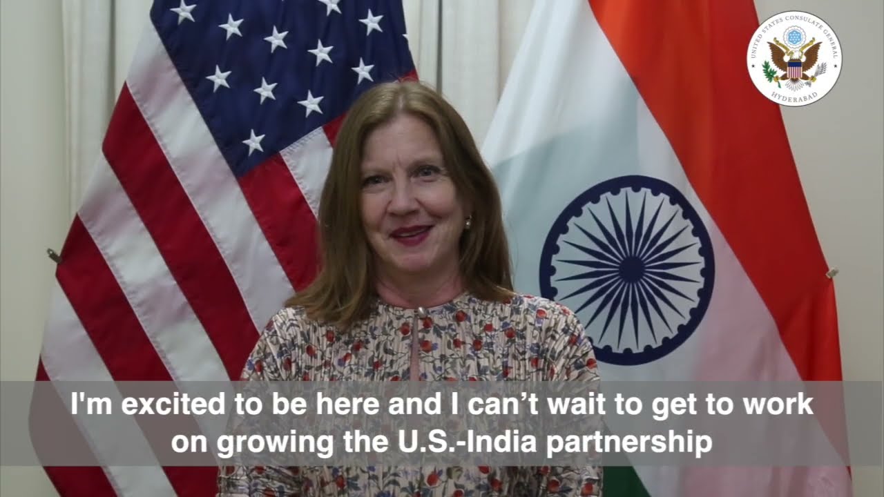 U.S. Consul General for Hyderabad Jennifer Larson - YouTube