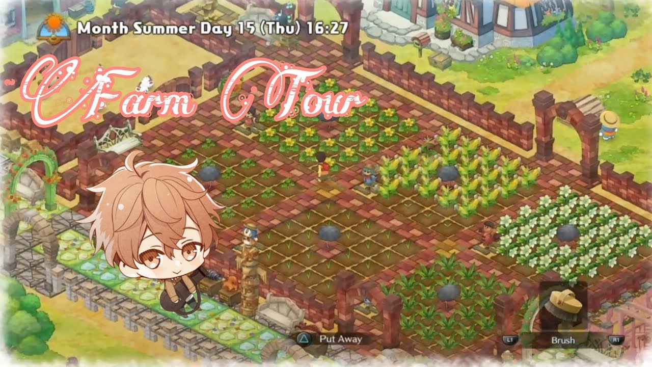 I played Doraemon : Story of Seasons on my Ps4 : Here some completed ...