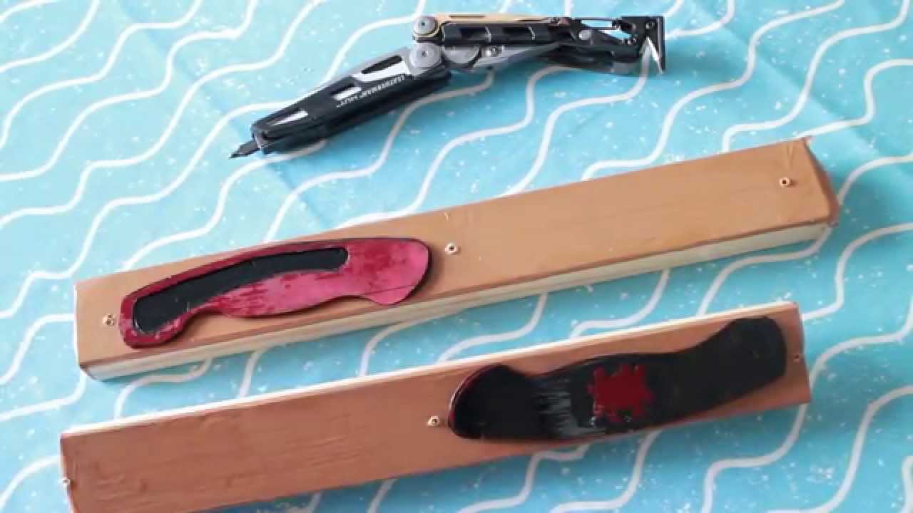 how to make a paper micarta handle - YouTube