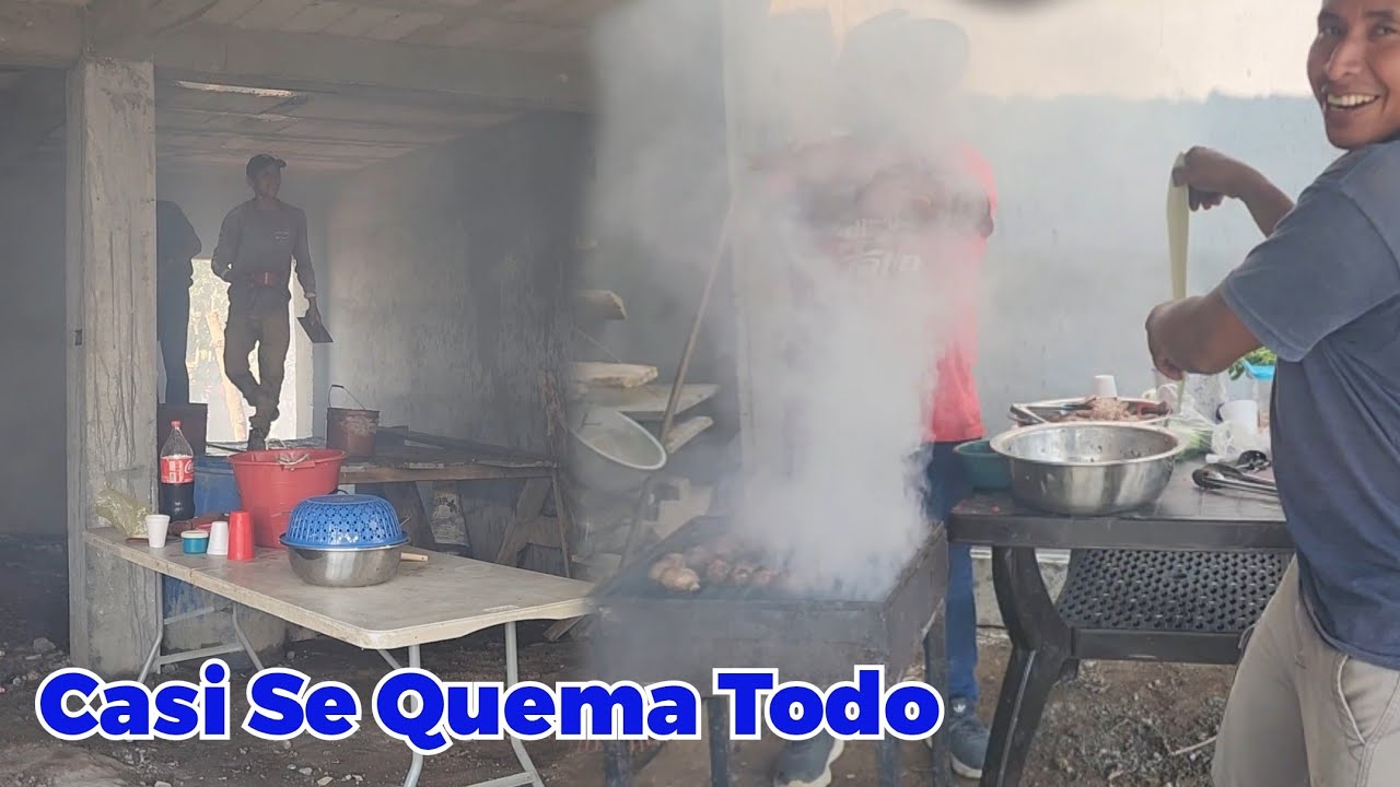 Por Poco Y Se Nos Quema Toda La Comida - YouTube