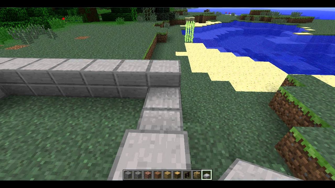 How to make a stone cottage in minecraft part 1 - YouTube