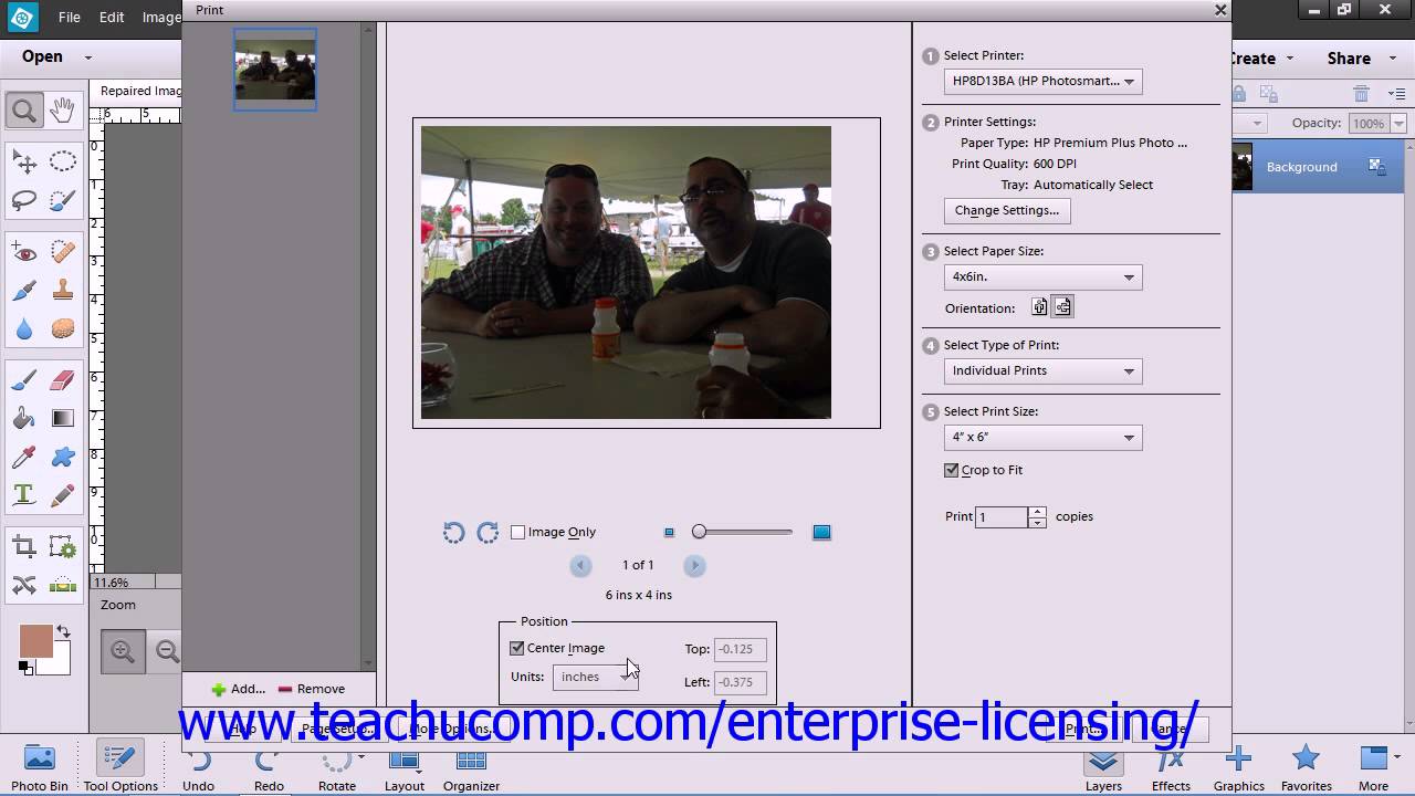 Adobe Photoshop Elements 12 Tutorial Printing, Sharing & Creating ...