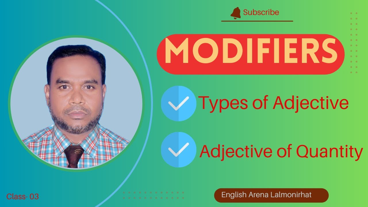 Hsc Modifier | Adjective of Quantity | HSC | SSC | University Admission ...