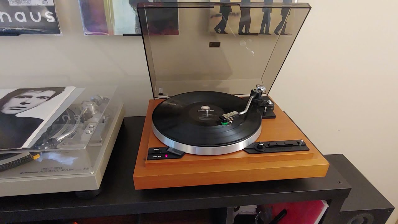 Garrard DD75 Turntable with Audio-Technica AT-VM95E Cartridge - YouTube