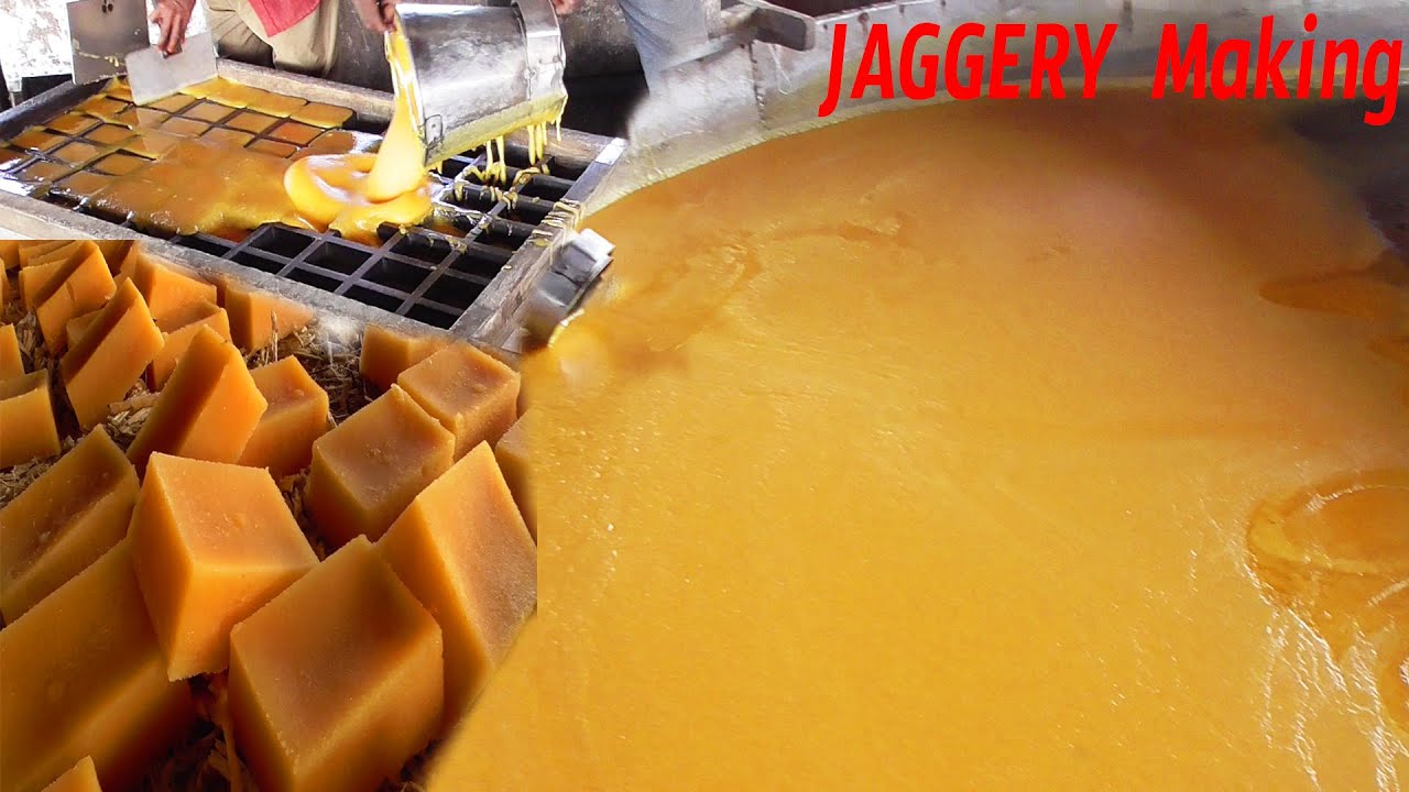 PURE Organic Jaggery Making Industry | Jaggery Process | GURR make ...