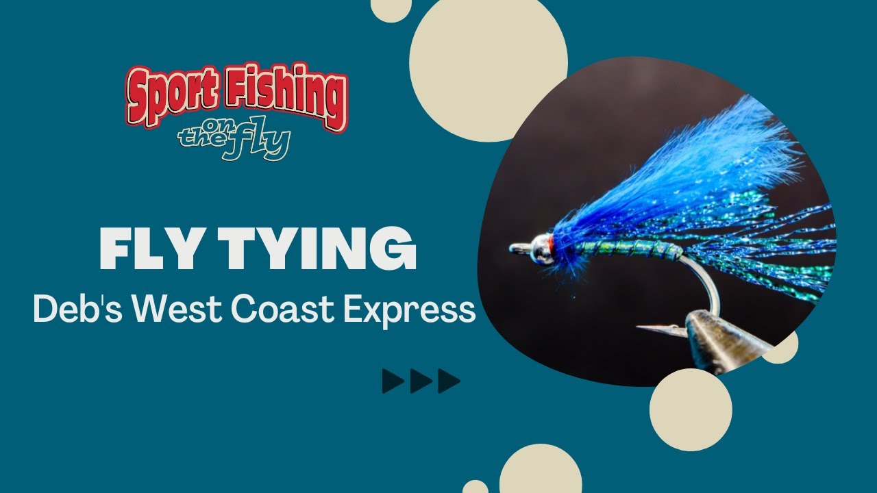 FLY TYING: DEB'S WEST COAST EXPRESS COHO FLY - YouTube