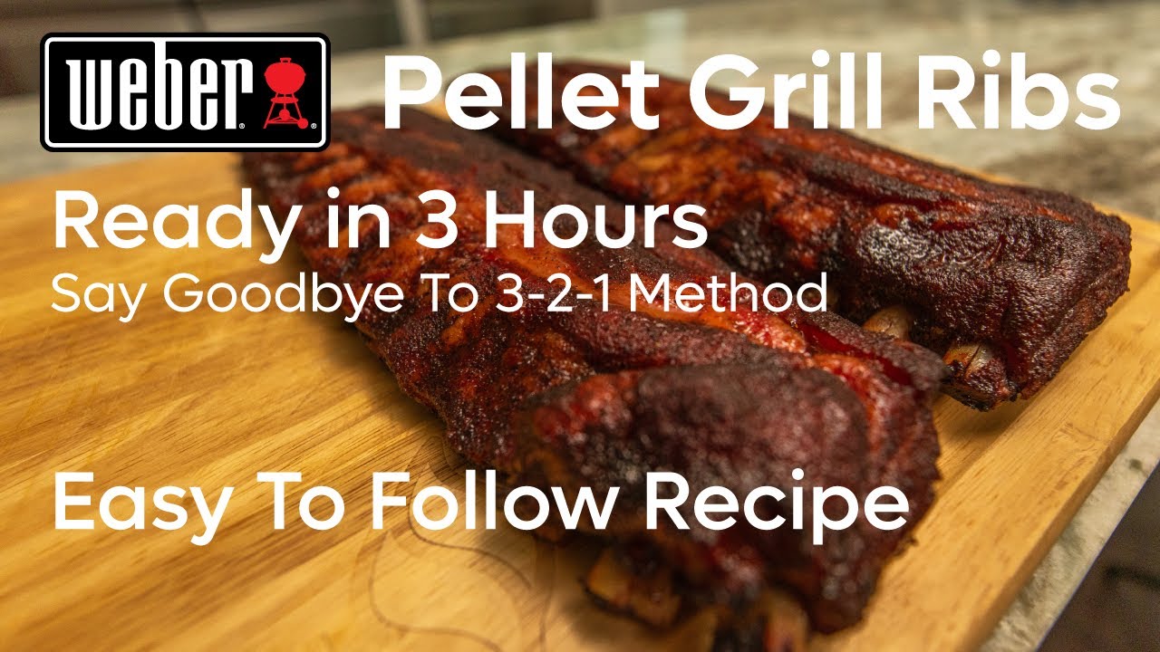 Pellet Grill Rib Recipe | Ready In 3 Hours | Baby Back Ribs On Smoker ...