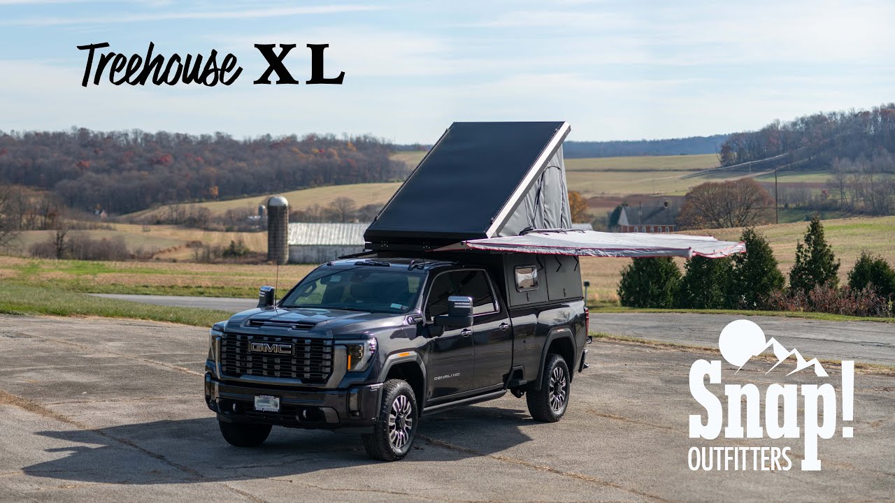 Treehouse XL | Full Sized Truck Camper - YouTube
