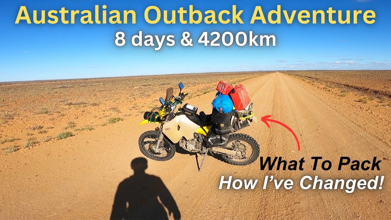 Long Distance Adventure Riding - PACK TO SURVIVE NOT THRIVE - YouTube