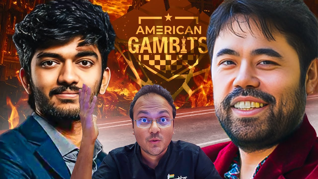 He lost but was still smiling | Gukesh vs Hikaru Nakamura | Global ...