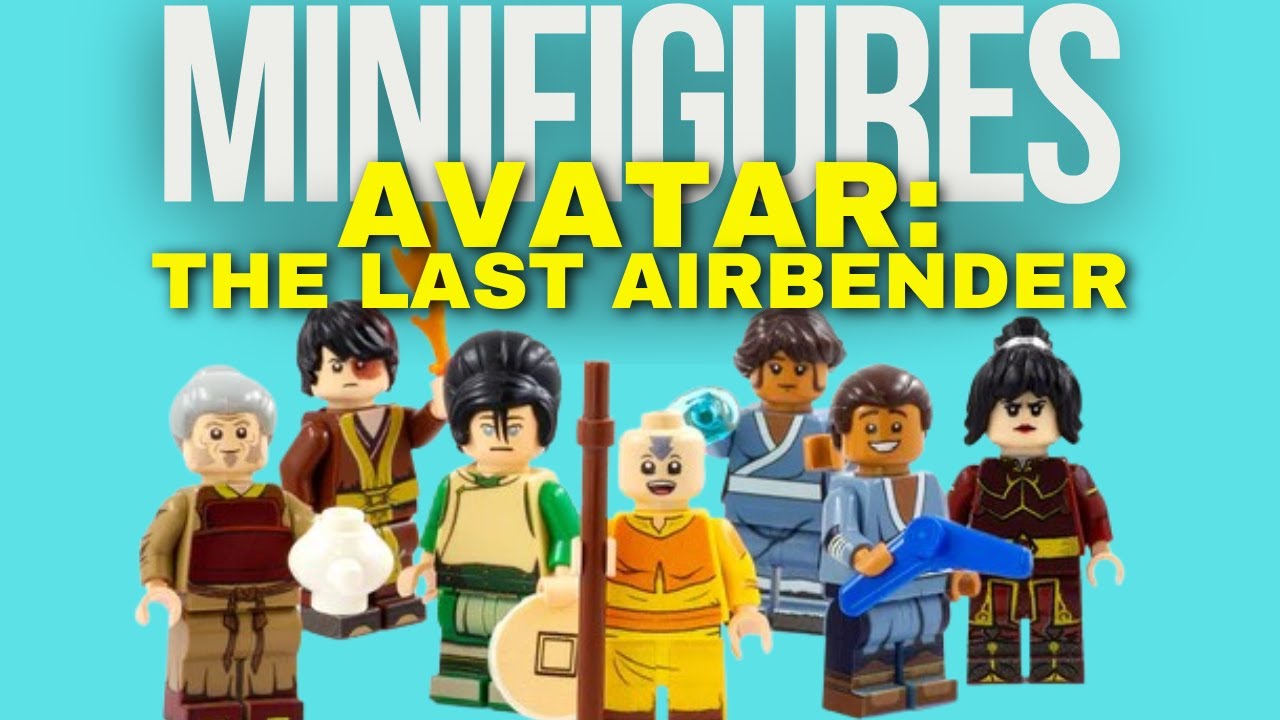 Custom LEGO Avatar: The Last Airbender MINIFIGURE SHOWCASE - YouTube