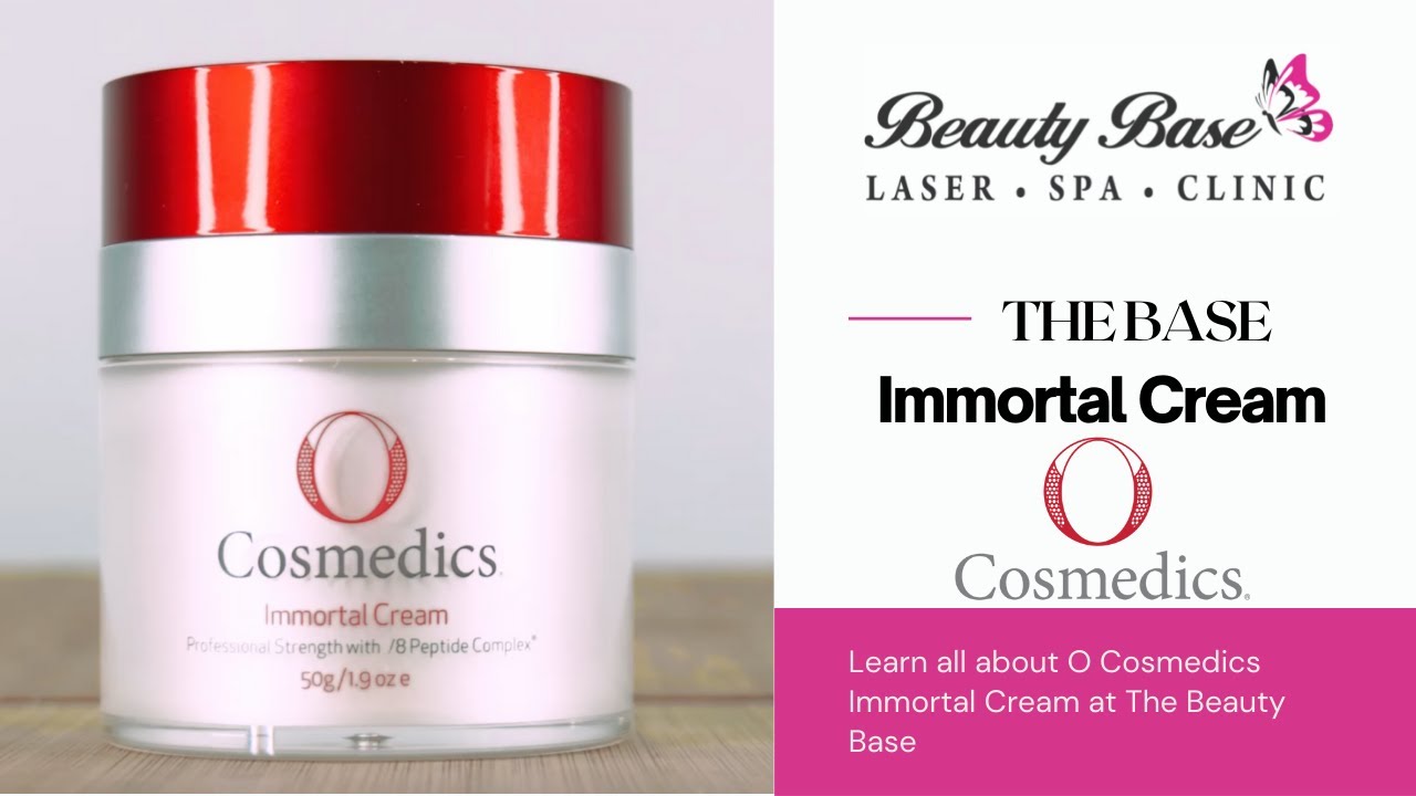 O Cosmedics Immortal Cream - Therapist Advice at The Beauty Base - YouTube