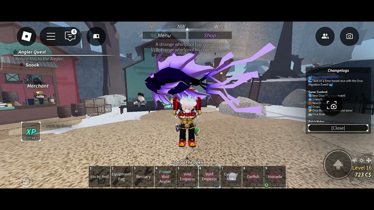 Fisch progress ( DAY 2) - YouTube