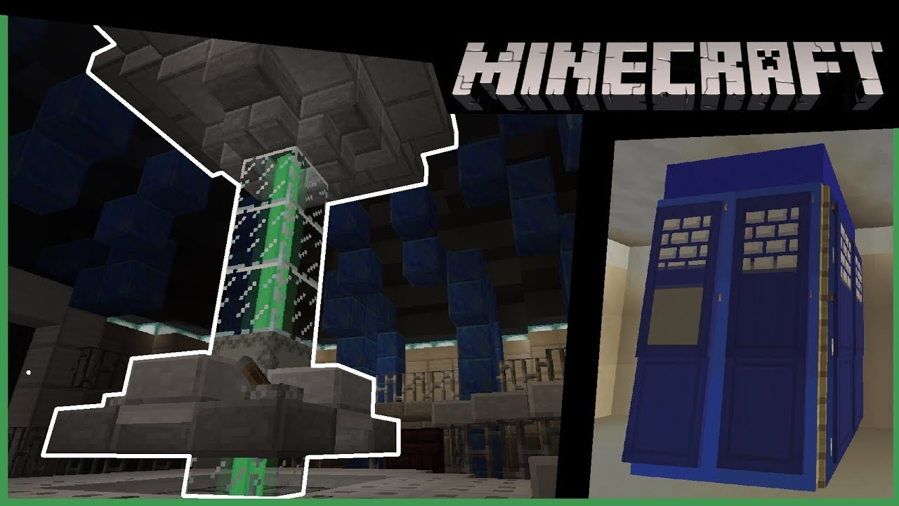 Eleventh Doctor's Second TARDIS Built in MINECRAFT - YouTube