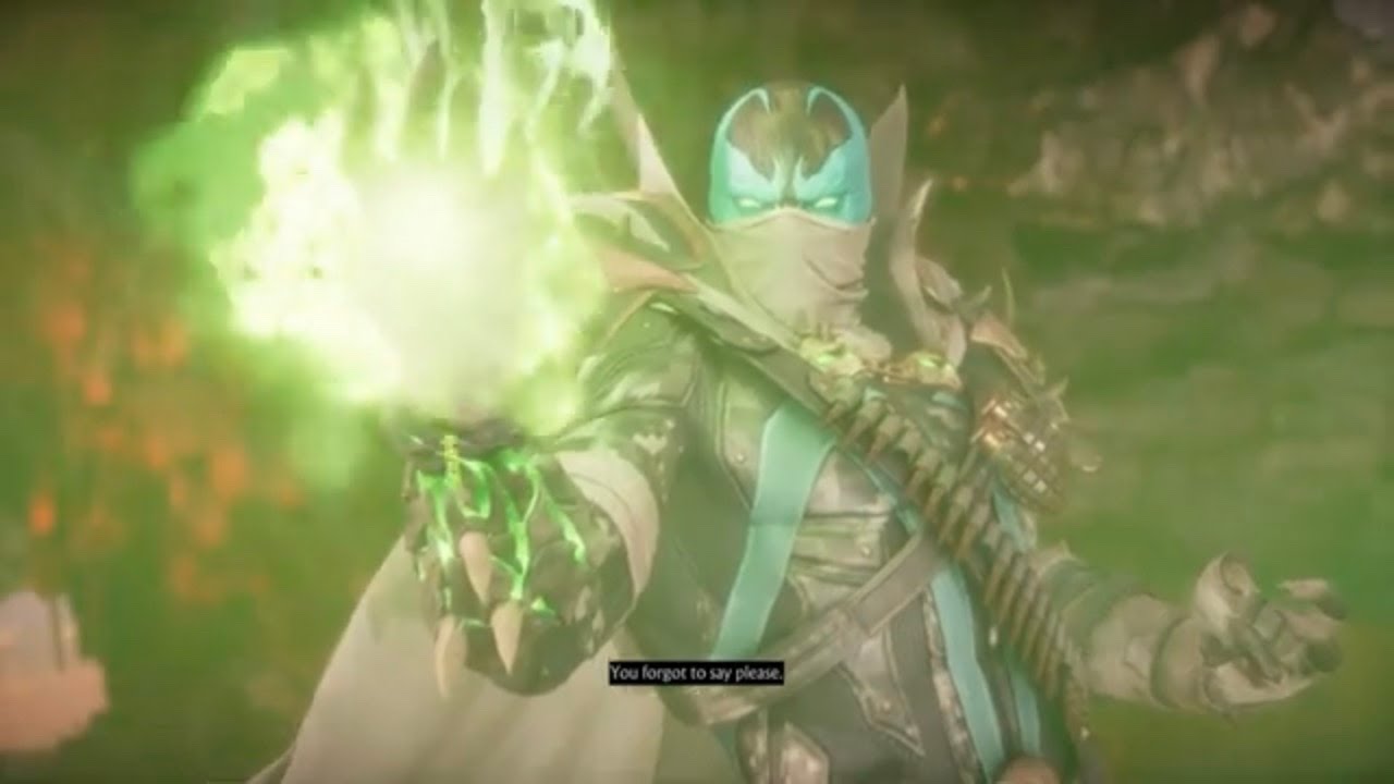 Mortal Kombat 11 (MK11) Spawn Introduction Dialogues - YouTube