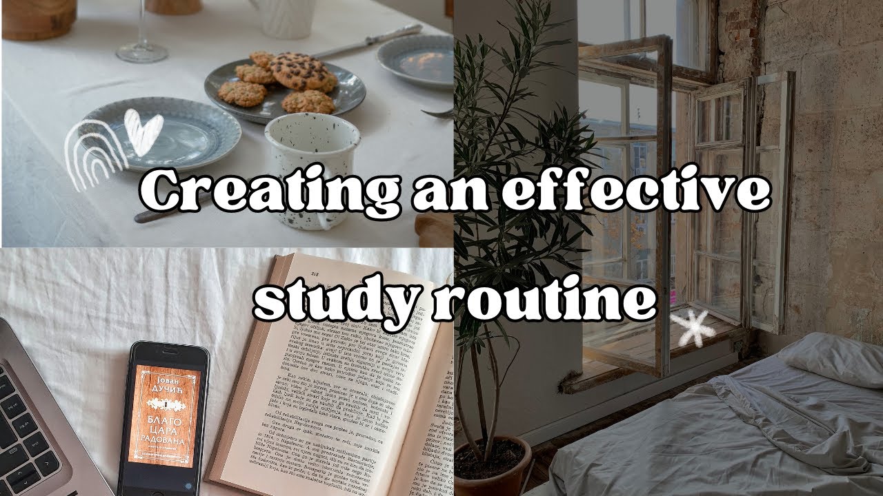 how to create an effective study routine - YouTube