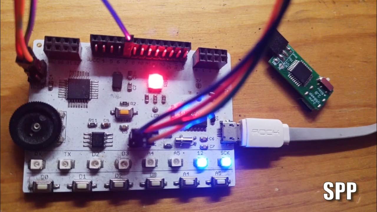 Self-Programmable Programmer - Juno DEV FDxboot - Bootloader + Programmer - Serial SPI AVR MCU ...