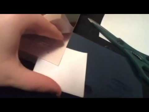 how to make a side bookmark - YouTube