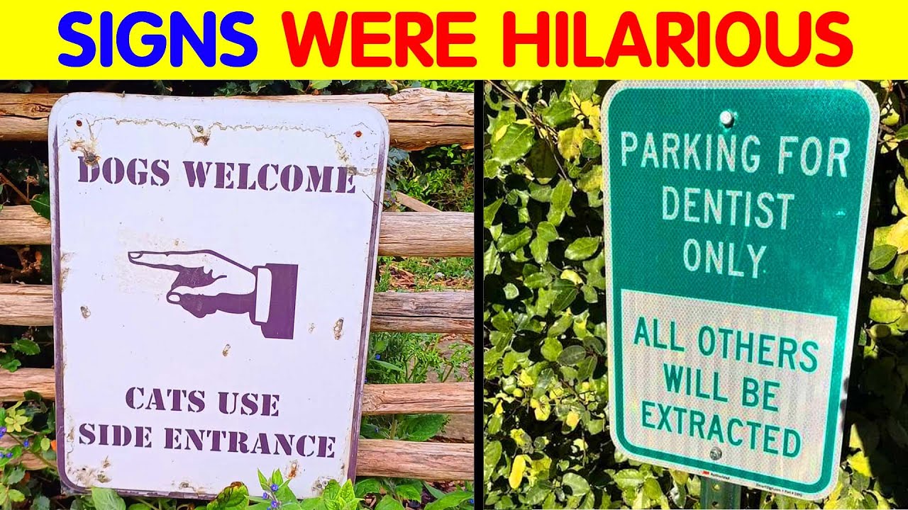 These Times Signs are Absolutely Hilarious (PART 14) - YouTube