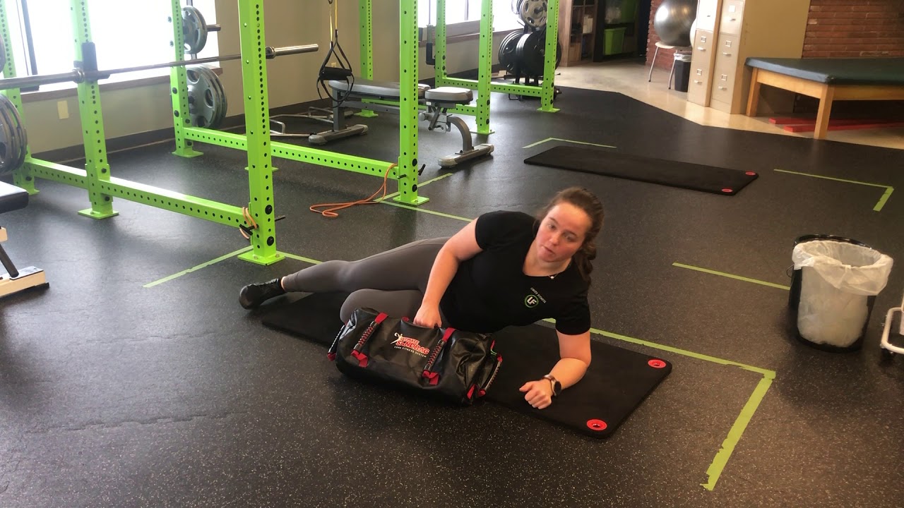 Unity Fitness - USB Bent Knee Side Plank + Straight Leg Hip AB-duction ...