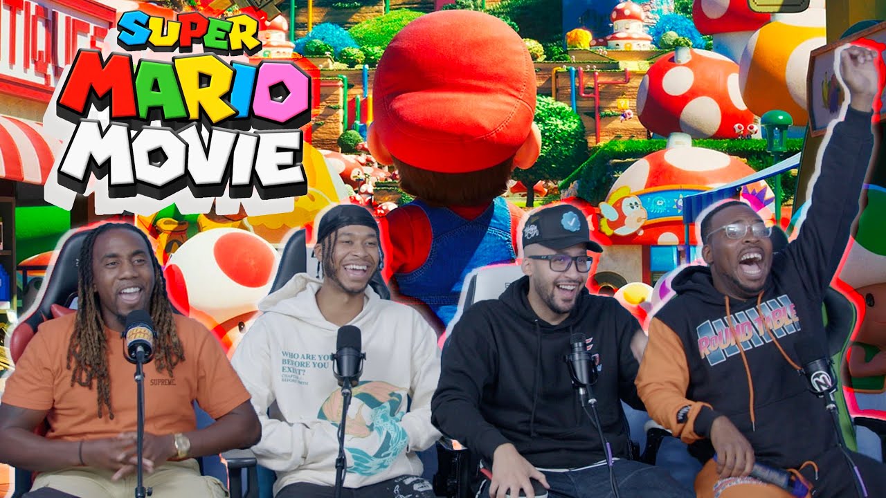 THE SUPER MARIO BROS MOVIE TRAILER REACTION! - YouTube