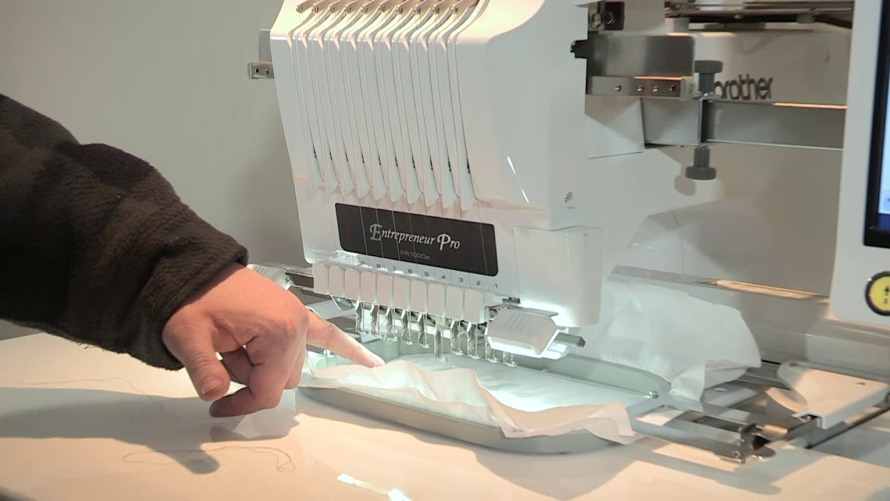 8 Broken Thread Troubleshooting on a Brother PR1000e LoveLea - YouTube