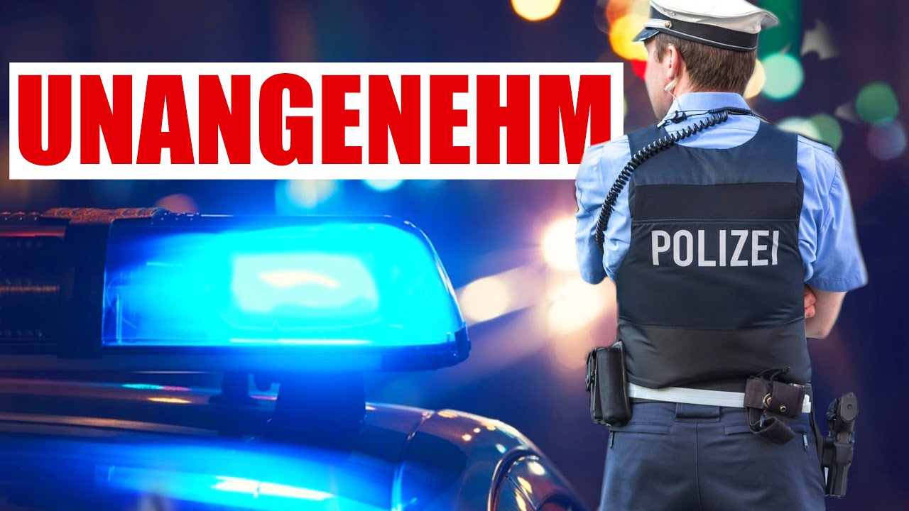 5 Unangenehme Fragen an die POLIZEI & "Achtung Kontrolle" - YouTube