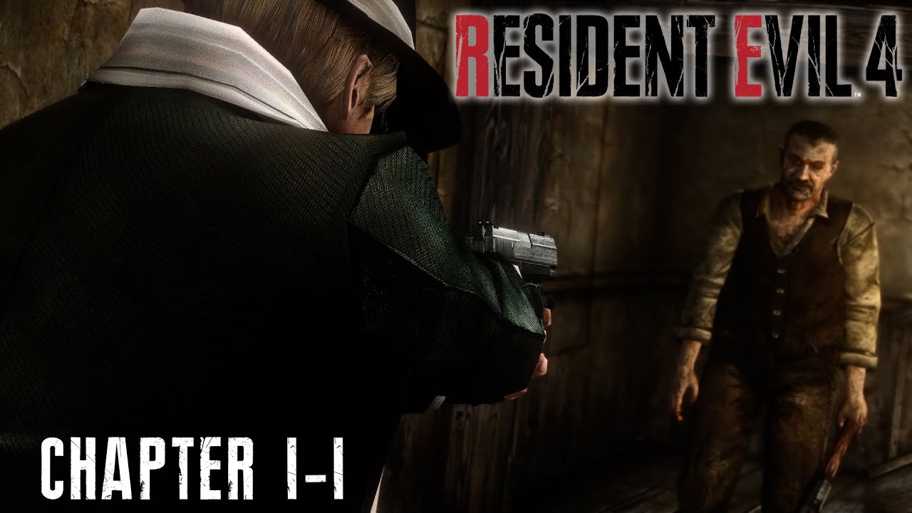 Resident Evil 4 (HD Project + ReShade Ray Tracing) Chapter 1-1 Gameplay ...