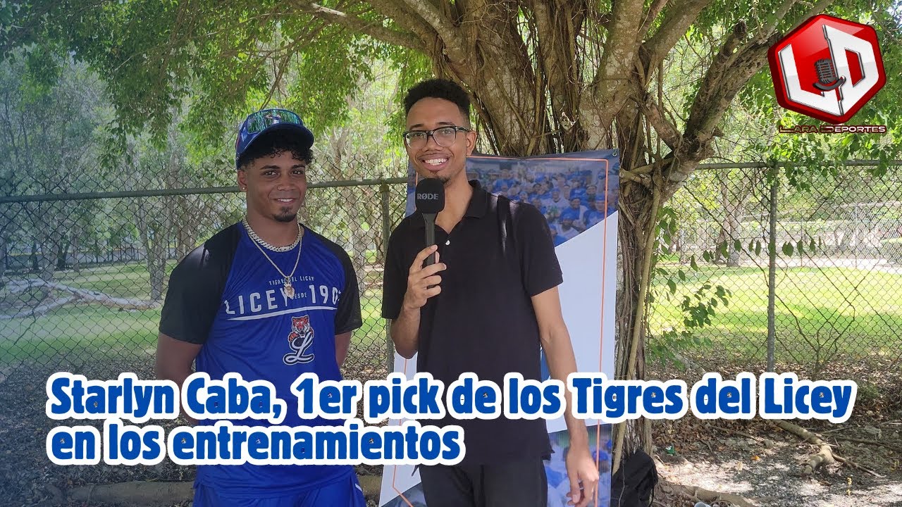 Liceista desde chiquito. Starlyn Caba, primer pick del Licey, quien se ...