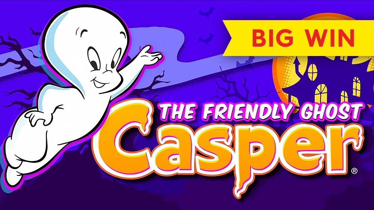 Casper The Friendly Ghost Slot - BIG WIN BONUS! - YouTube