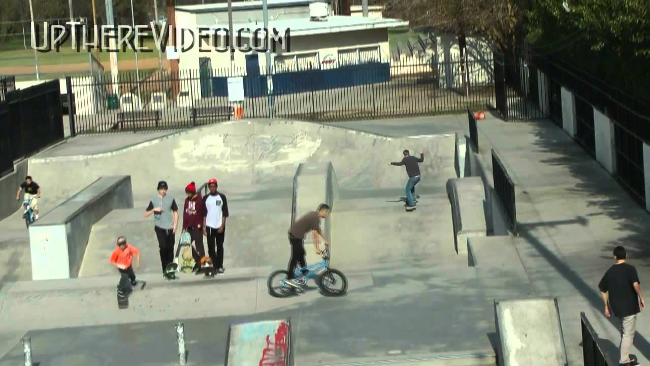 Jumps & Flips @ West Covina Skatepark - YouTube